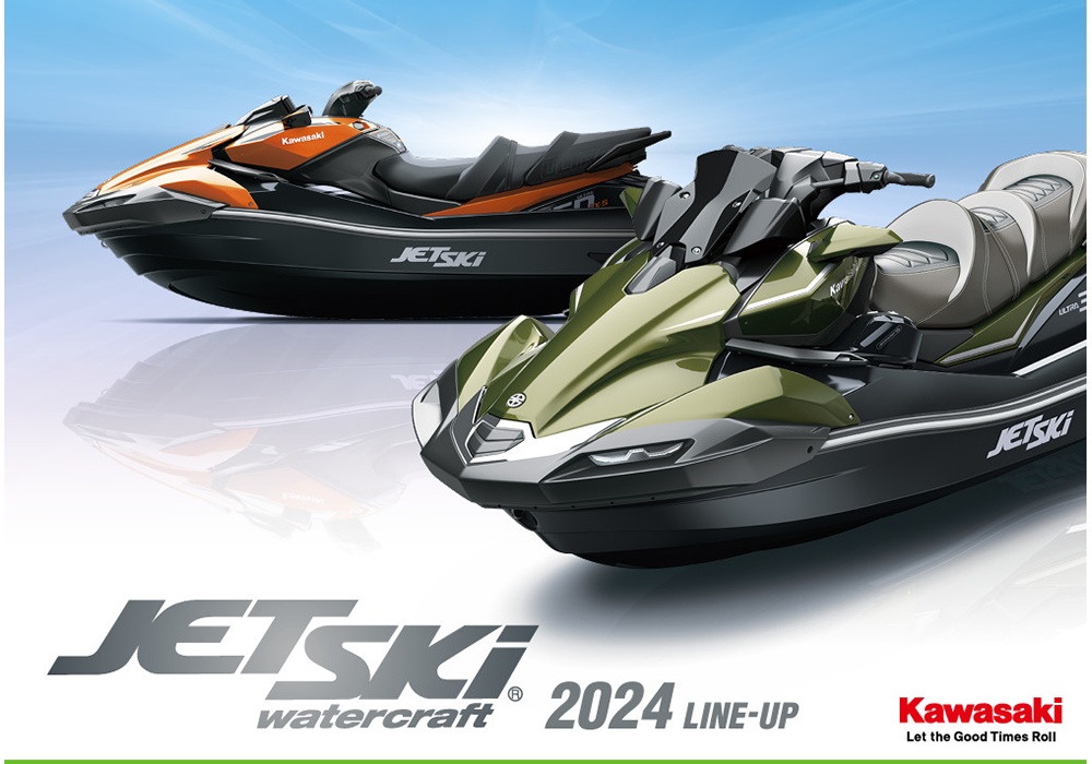 過去カタログ カワサキ PWC 2024 JET SKI LINE-UP｜WEB博物館ボートミュージアム