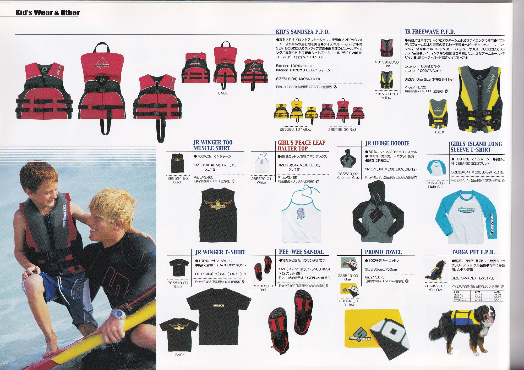 過去カタログ シードゥー PWC 2005 PWC and Accessories CATALOG｜WEB博物館ボートミュージアム